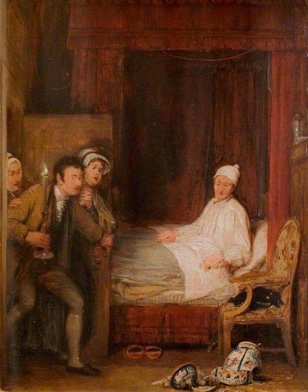 Paintings Reproductions The Broken Jar, 1816 by Sir David Wilkie (1785 ...