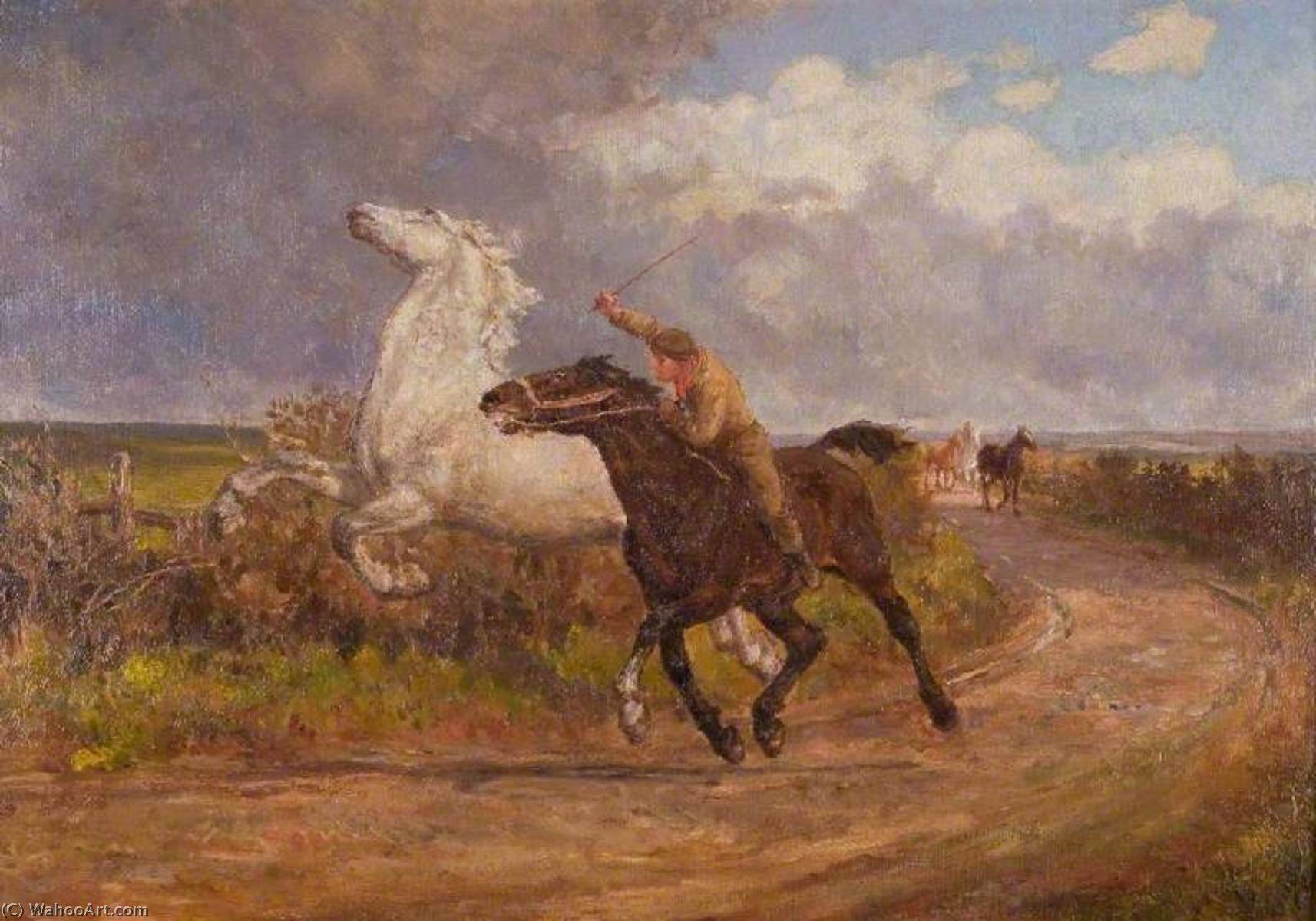Museu De Reproduções De Arte Cavalo de Fuga, 1900 por Brian Hatton ...