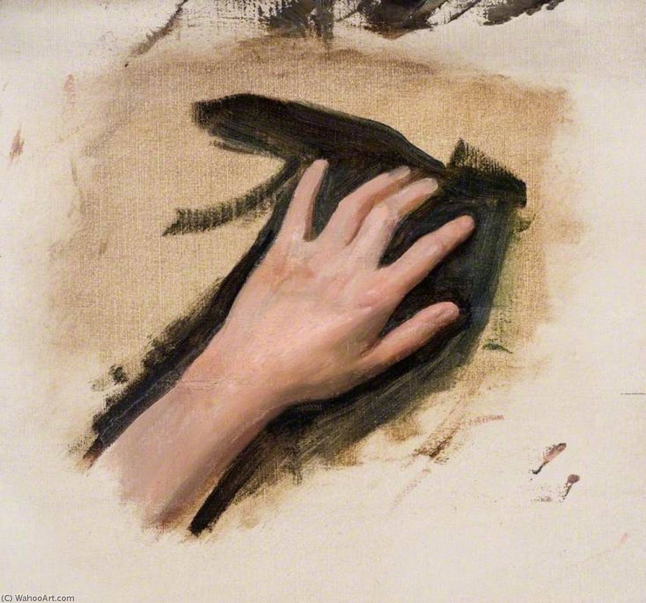 Museum Art Reproductions A Hand, 1911 by Brian Hatton (1887-1916 ...