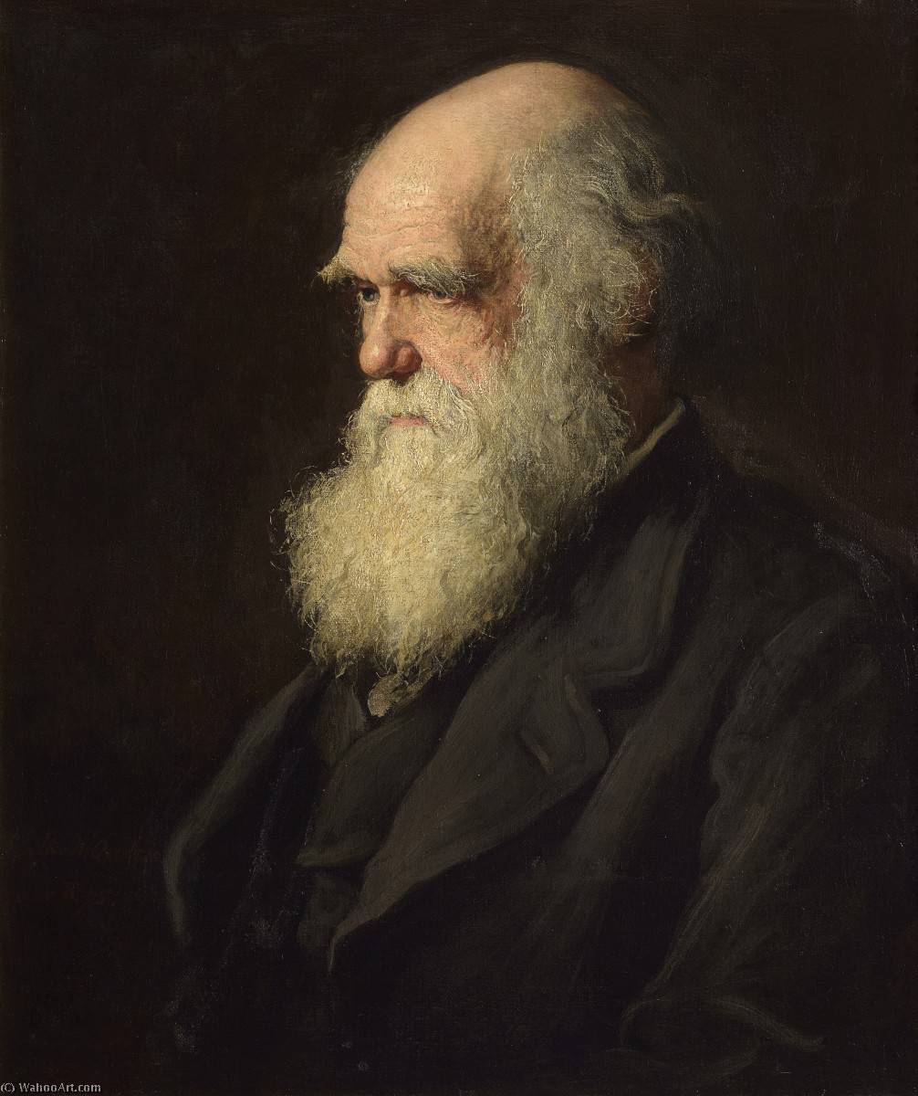 Buy Museum Art Reproductions Charles Robert Darwin (1809–1882), 1875 by ...