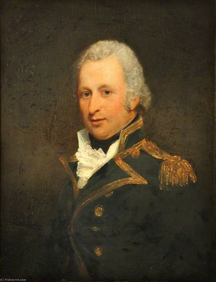 Order Artwork Replica Portrait of a Naval Captain by Sir Martin Archer ...