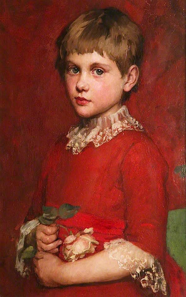 Obtener Grabados De Calidad Del Museo Una chica de Susan Isabel Dacre (1844-1933, United Kingdom ...