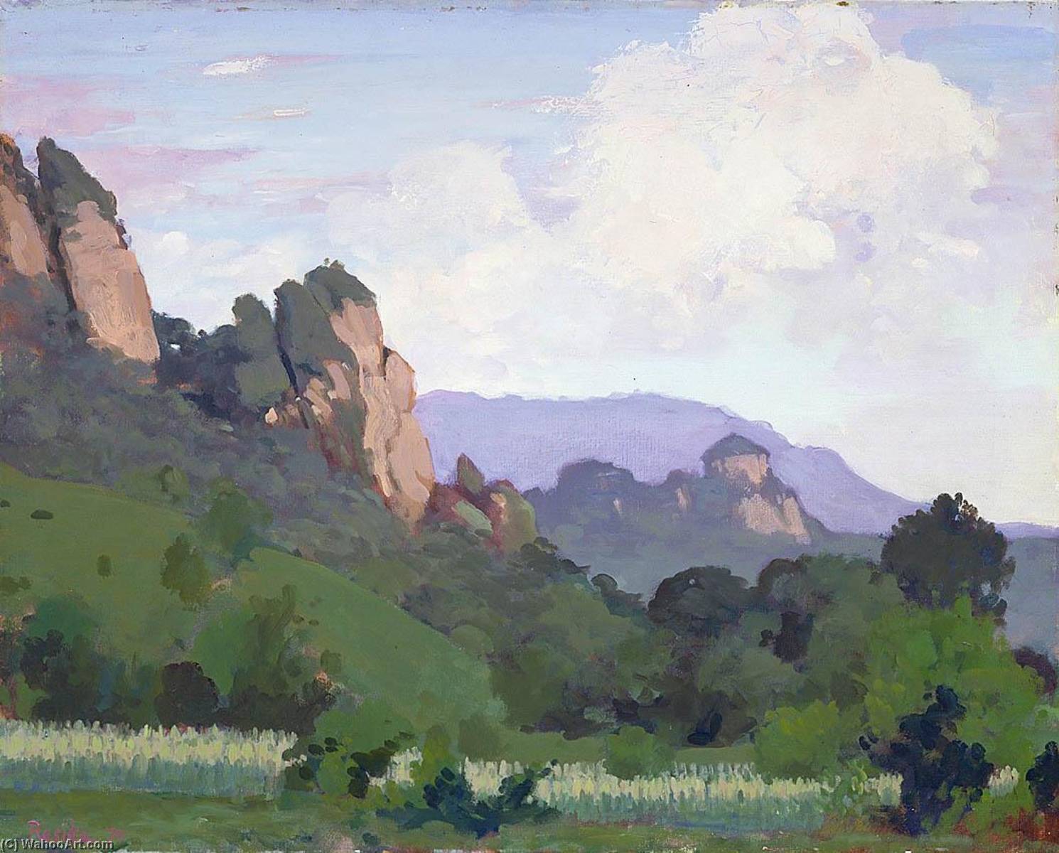 The Great Rocks, 1970 by Paul Resika Paul Resika | ArtsDot.com