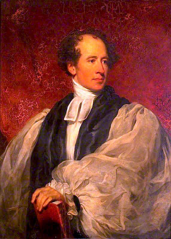 Paintings Reproductions John Thomas James, Bishop of Calcutta, 1829 by ...