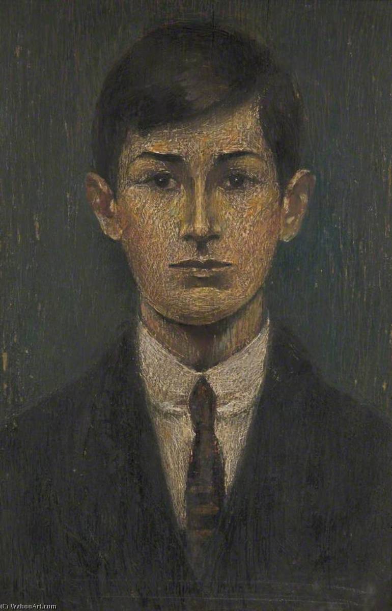 Portrait of a Boy, 1914 by Lawrence Stephen Lowry Lawrence Stephen ...