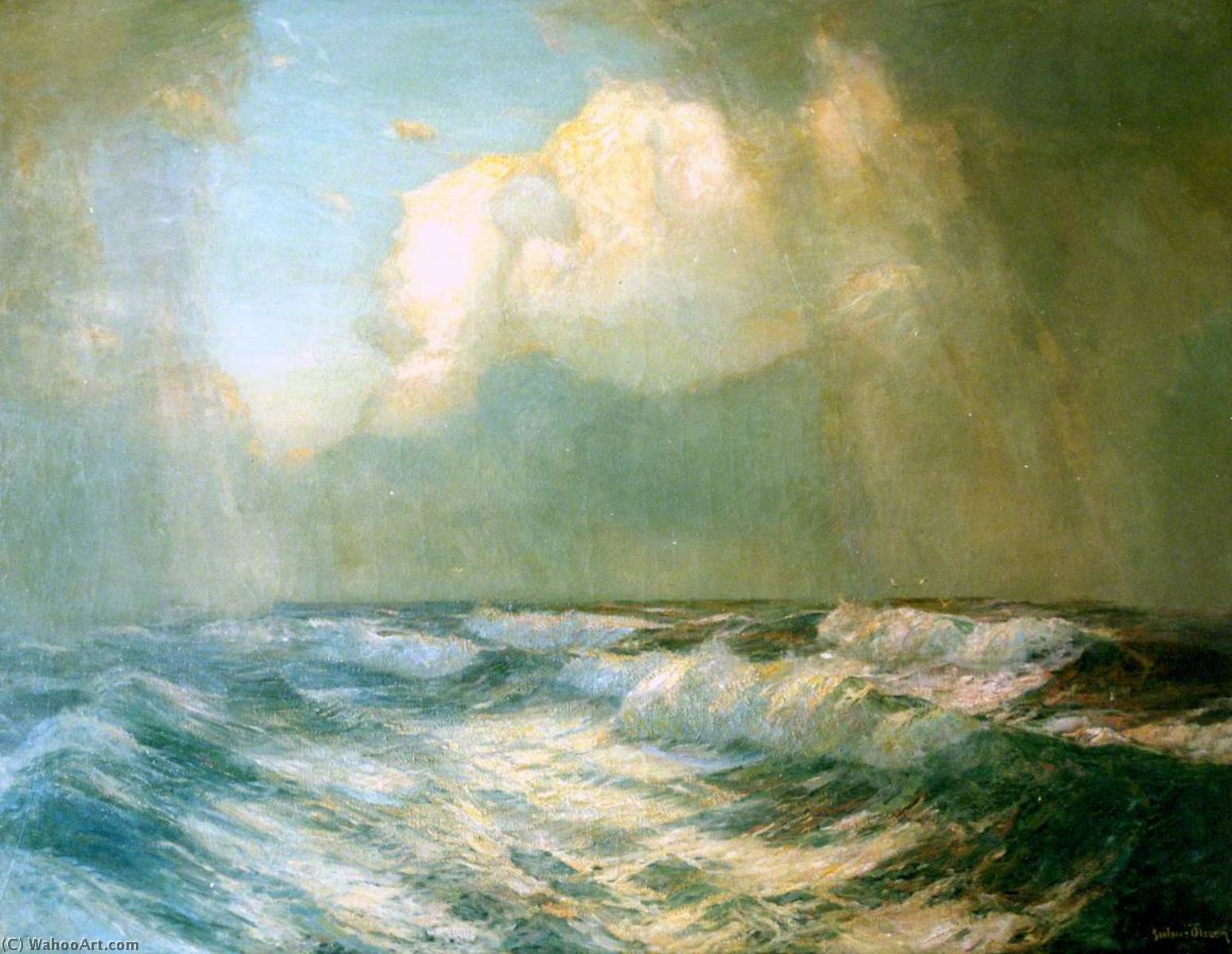 Get Art Reproductions The Sunken Reef, 1900 by Albert Julius Olsson ...