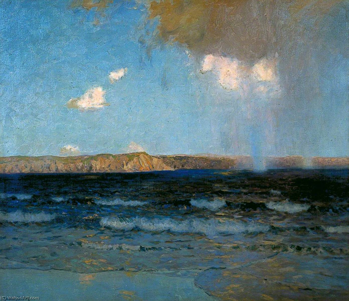 Museum Art Reproductions The Water Spout by Albert Julius Olsson (1864 ...