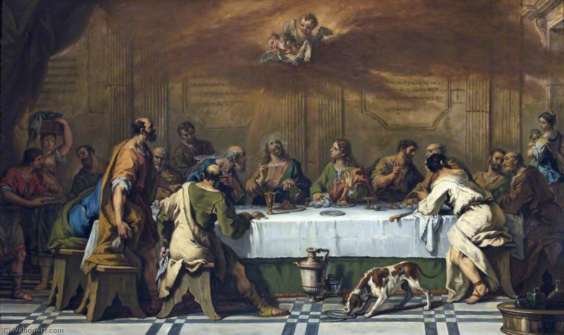 Last Supper Original Painting