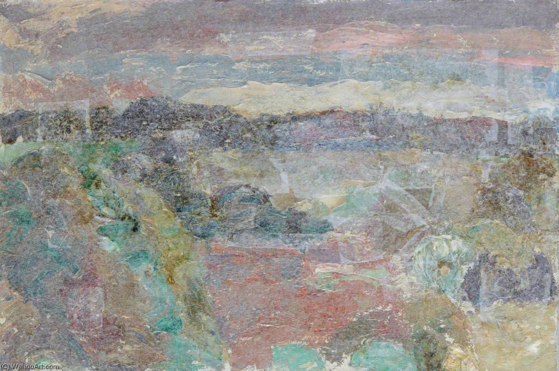 Twilight over Farmland by William George Gillies William George Gillies ...