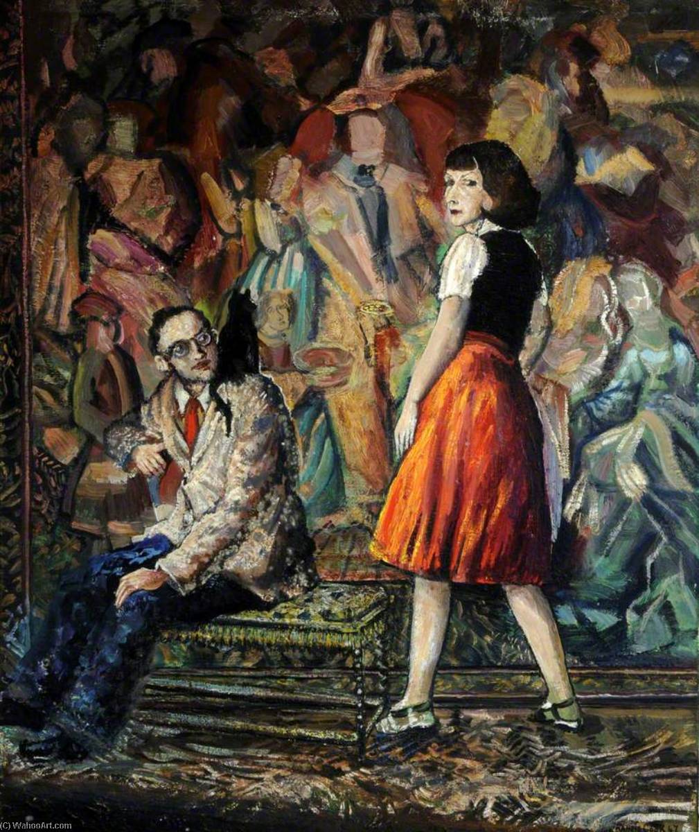 Reproduções De Belas Artes Miss Hadley Page, 1947 por Francis Ferdinand ...