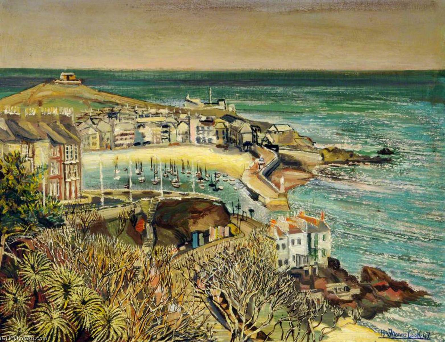 Achat Réplique De Peinture St Ives, Cornouailles, 1947 de Francis ...