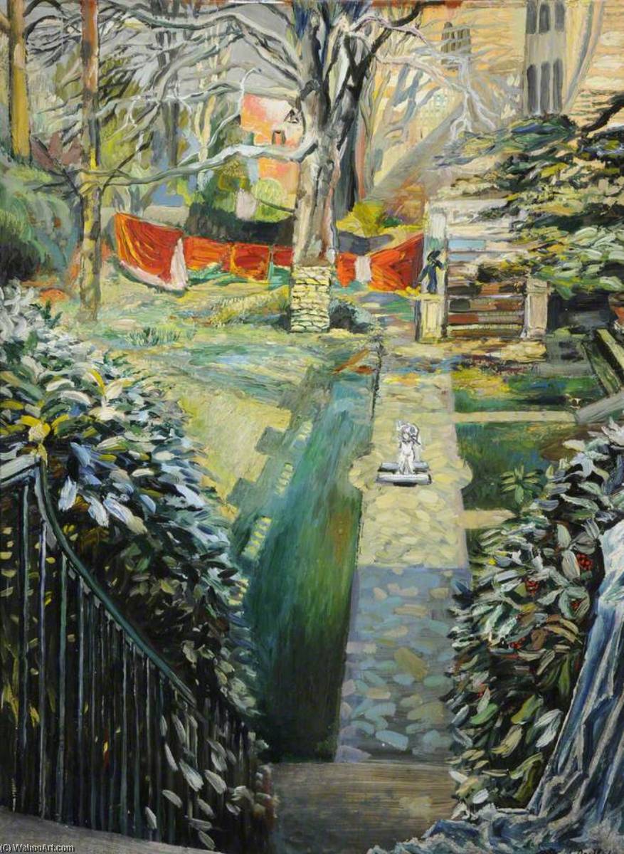 Commander Reproductions D'art Rideaux d`aération, Le jardin, Doughty ...