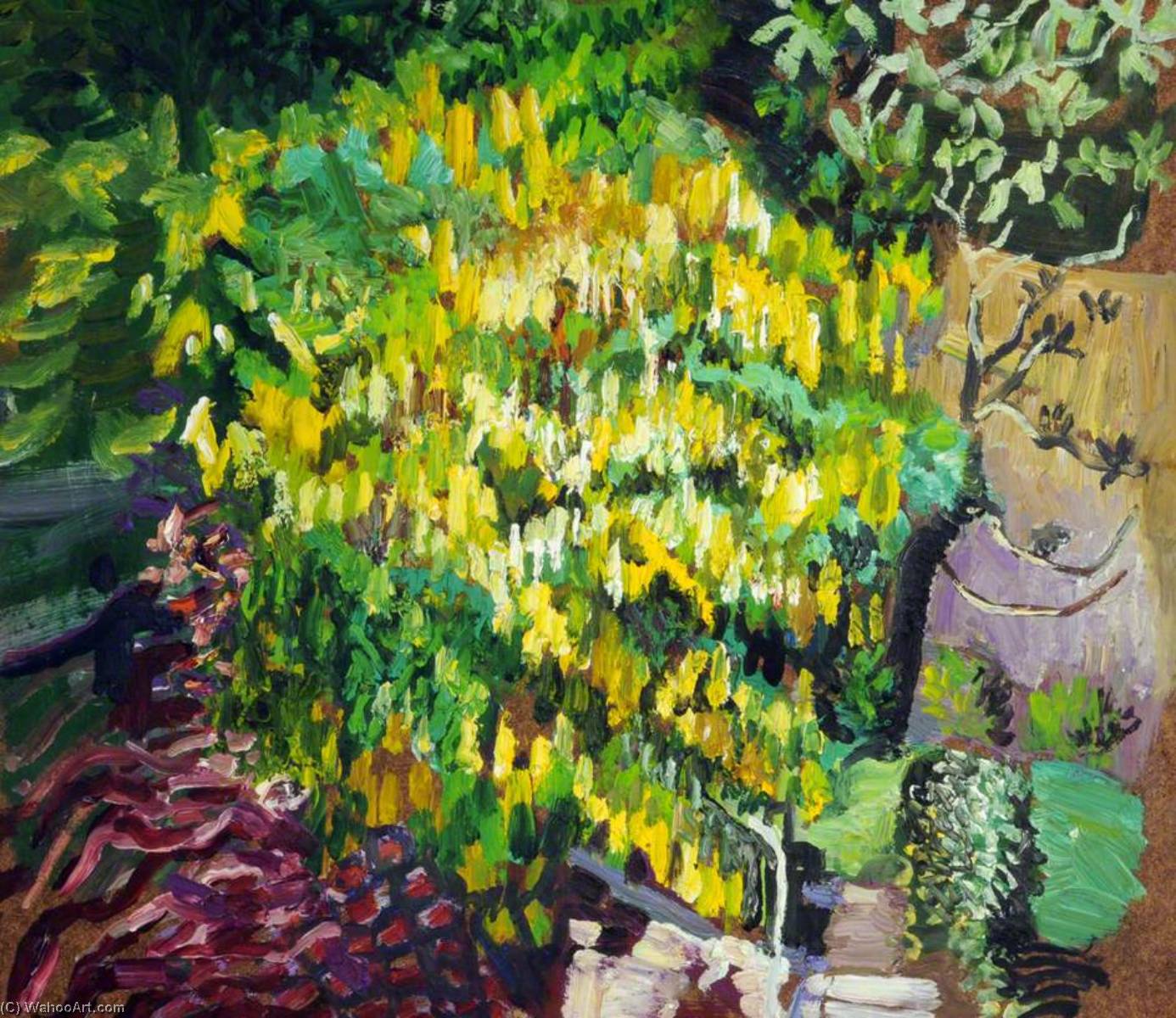 Artwork Replica Foliage at Le Coin by Francis Ferdinand Maurice Cook ...