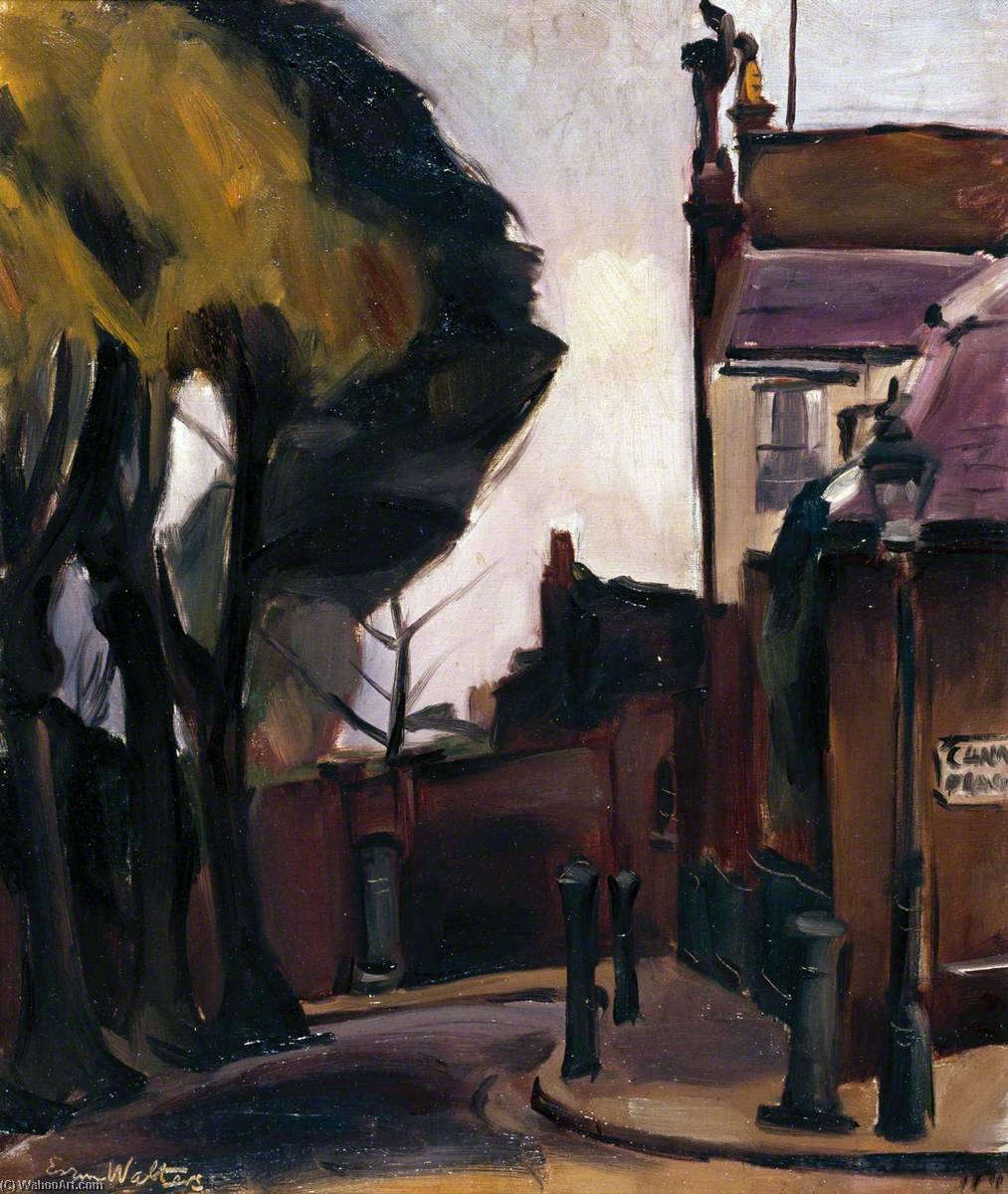 Buy Museum Art Reproductions Street Scene, 1930 by Evan Walters (1892 ...
