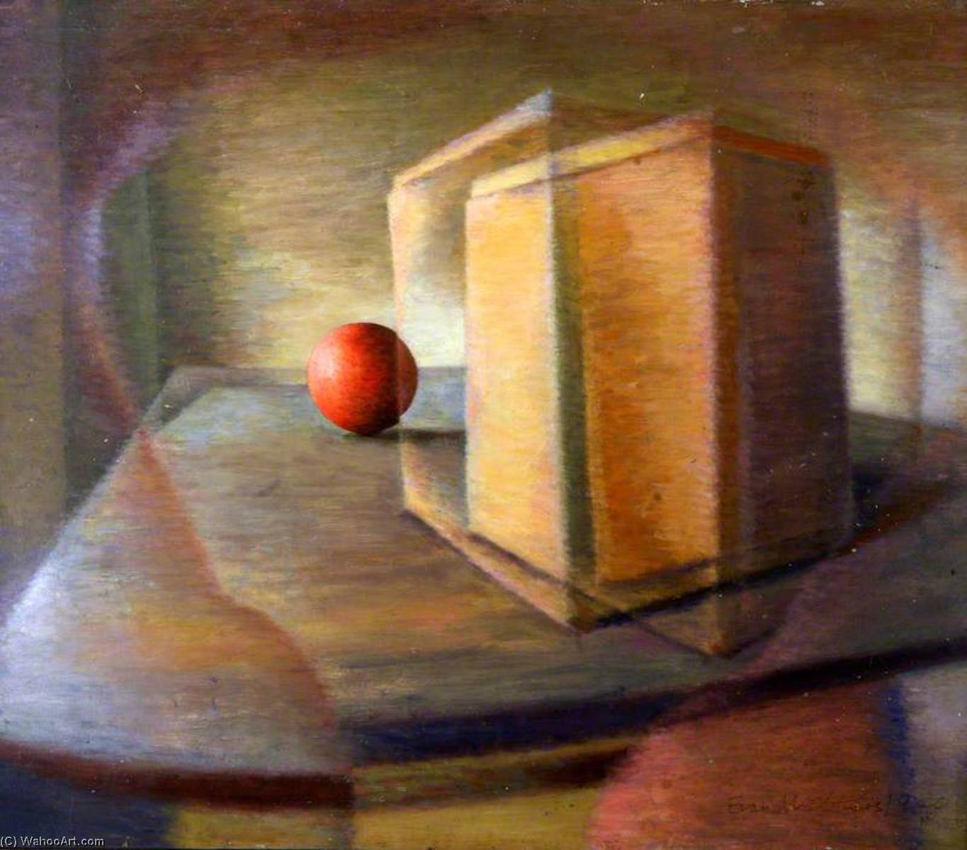 Artwork Replica Still Life with Cricket Ball, 1940 by Evan Walters ...