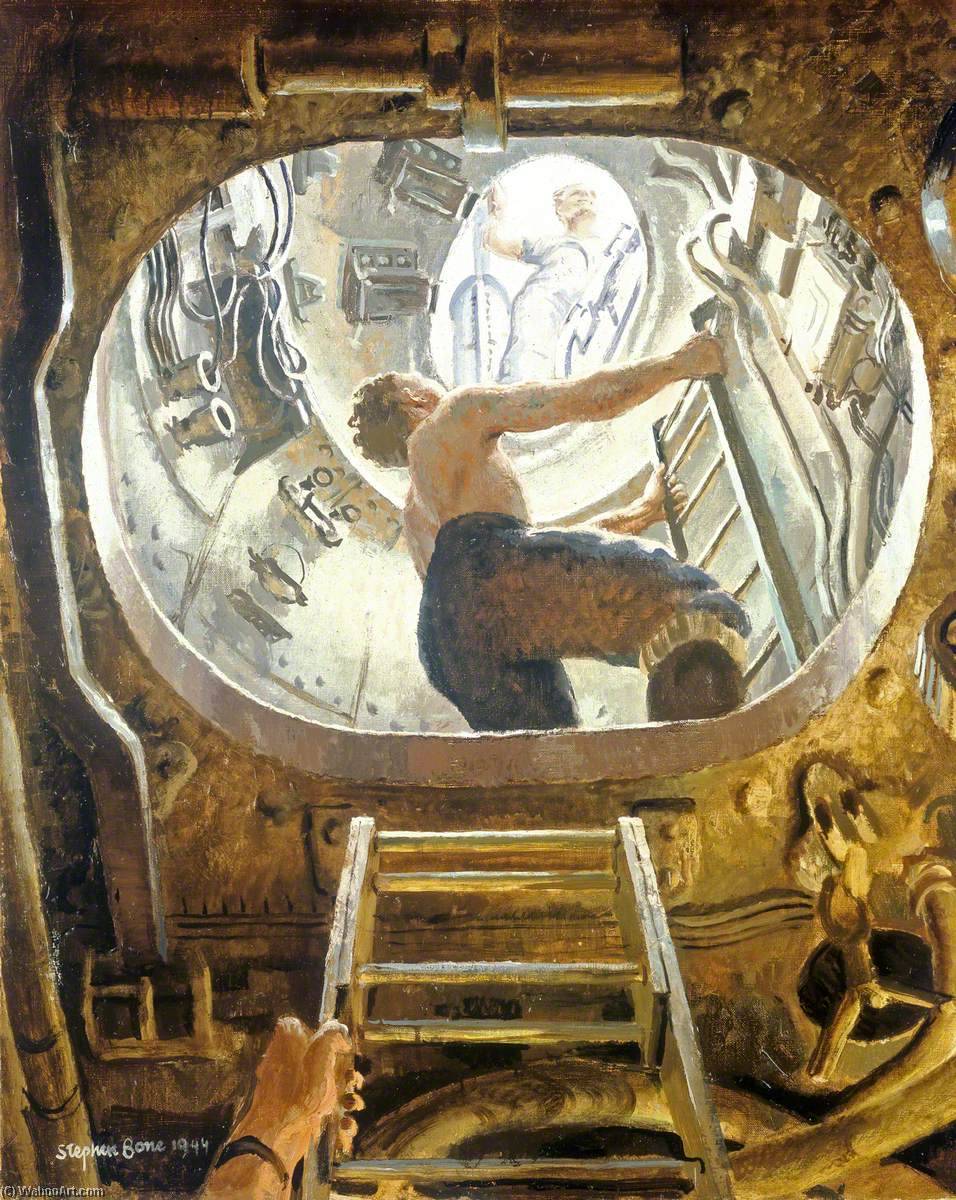 Order Artwork Replica On Board an S Class Submarine Up the Conning ...