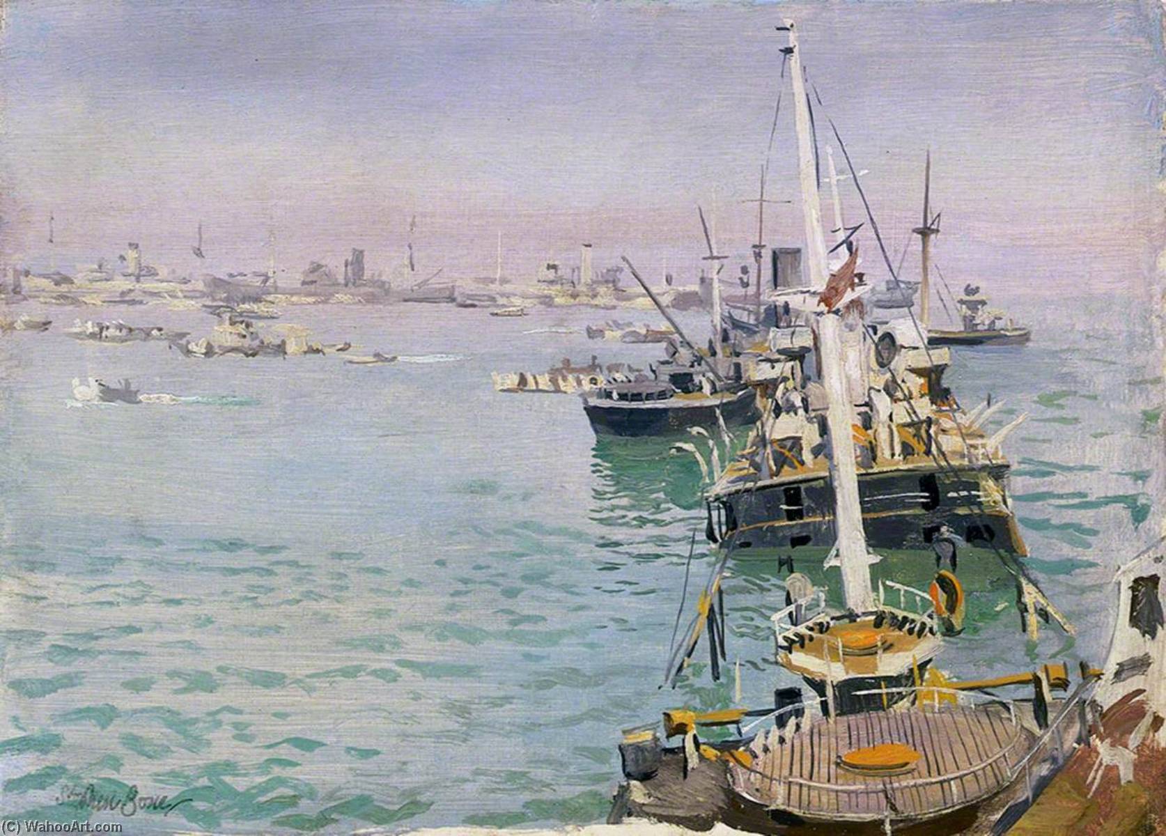 Get Art Reproductions The Gooseberry, Courseulles, 1944 by Stephen Bone ...