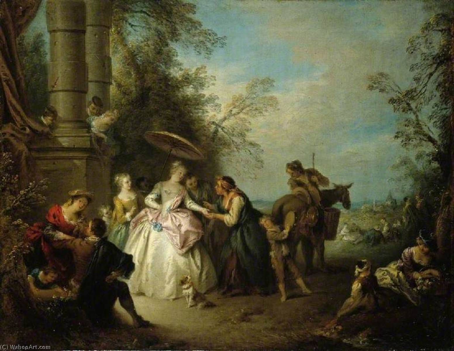 Adquirir Reproducciones De Pinturas The Fortune Teller de Jean-Baptiste ...