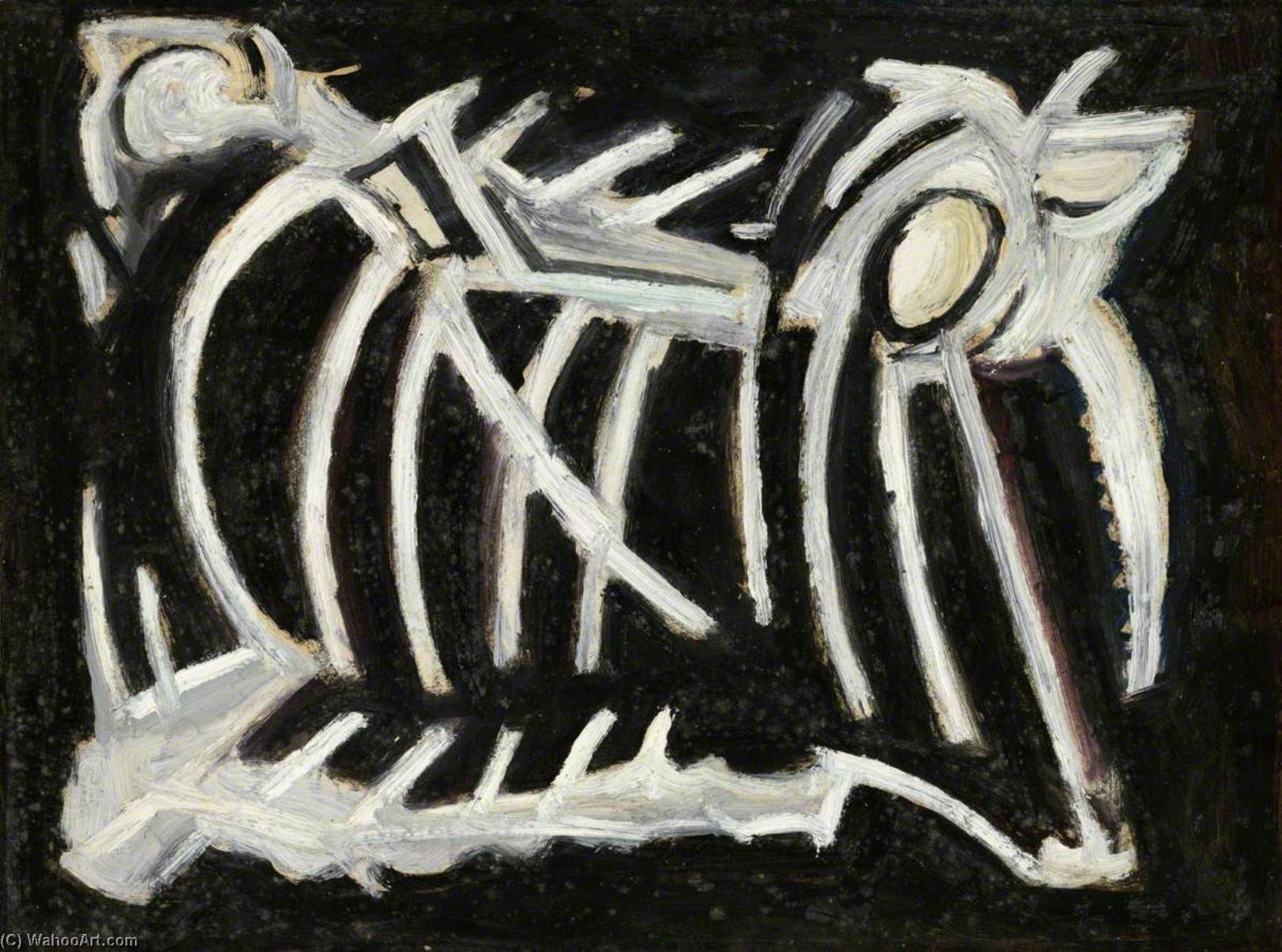 Skeleton, 1950 by John Kyffin Williams (1918-2006, United Kingdom) John ...