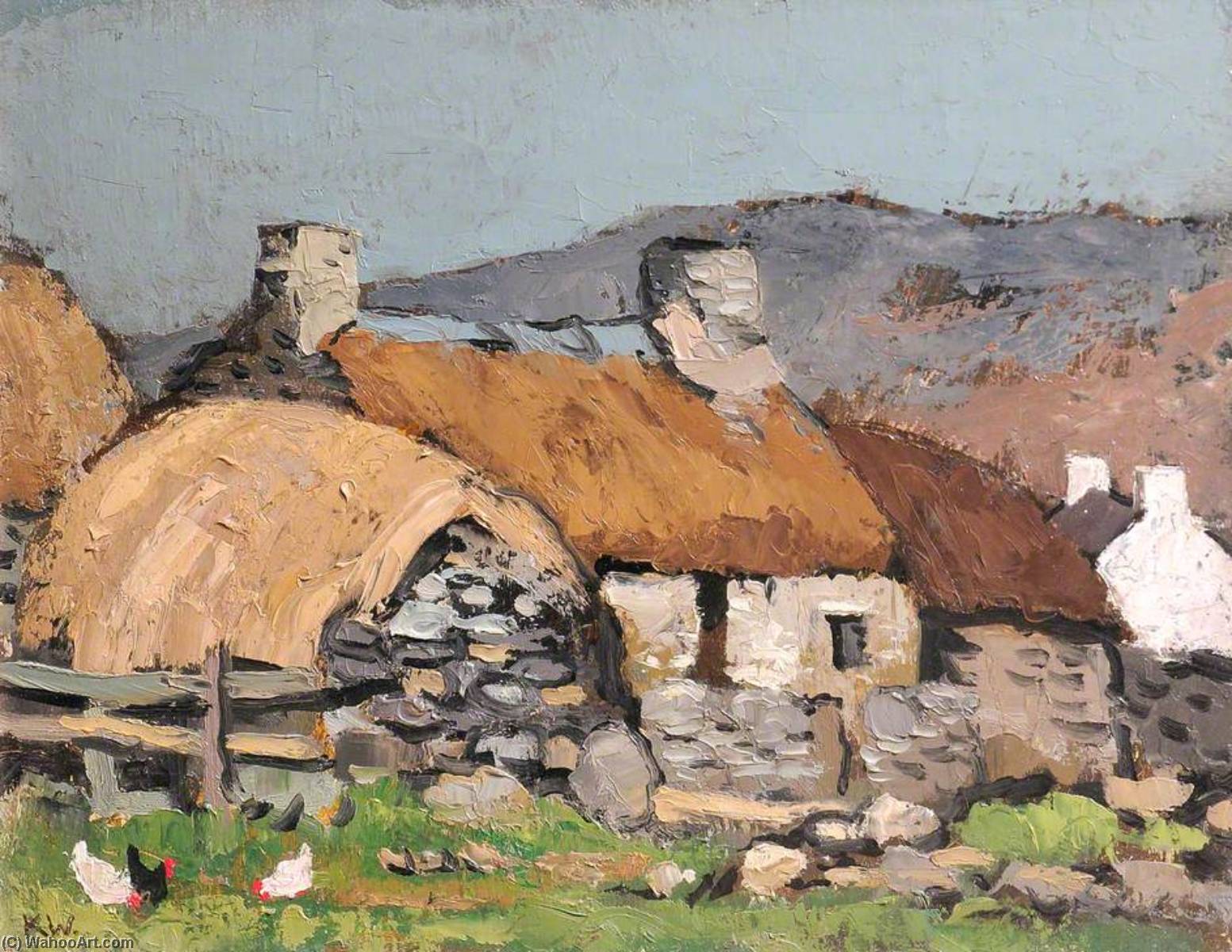 Swtan, 1947 by John Kyffin Williams (1918-2006, United Kingdom) John ...