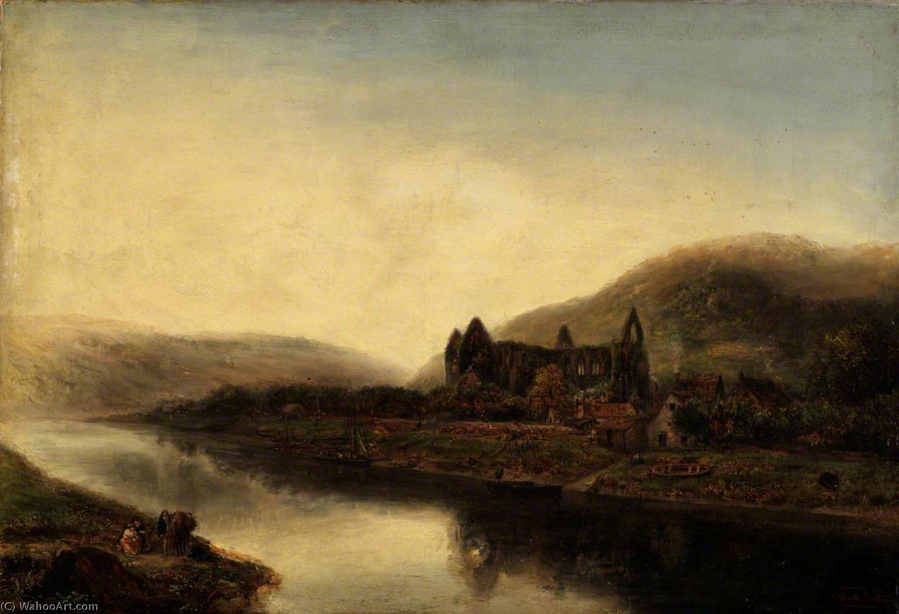 Commander Reproductions D'art Abbaye de Tintern de Henry Mark Anthony ...