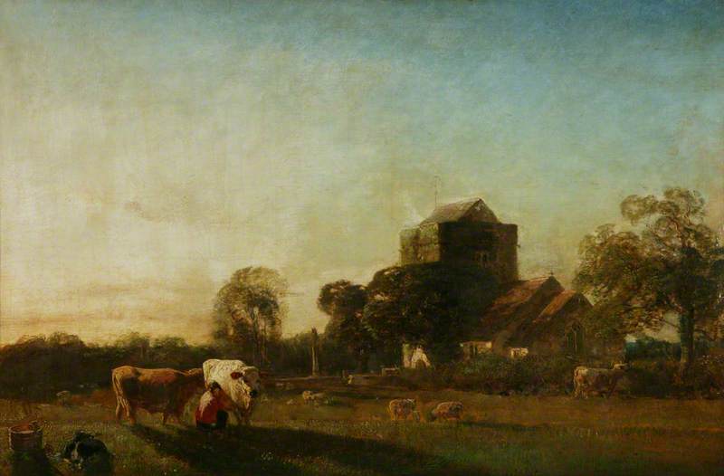 Buy Museum Art Reproductions The Village Church, 1842 by Henry Mark ...