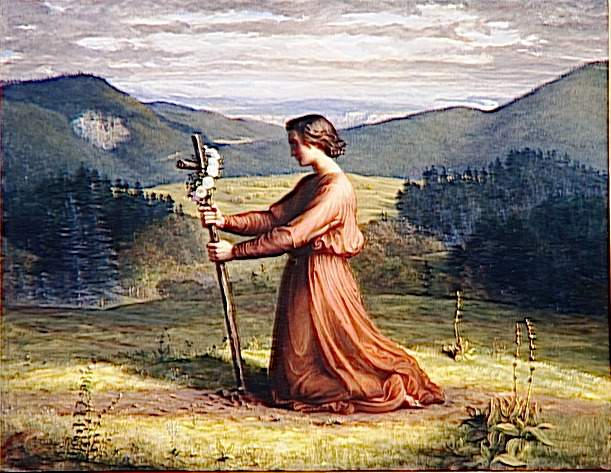 油畫 真实 通过 Anne François Louis Janmot (1814-1892, France) | ArtsDot.com