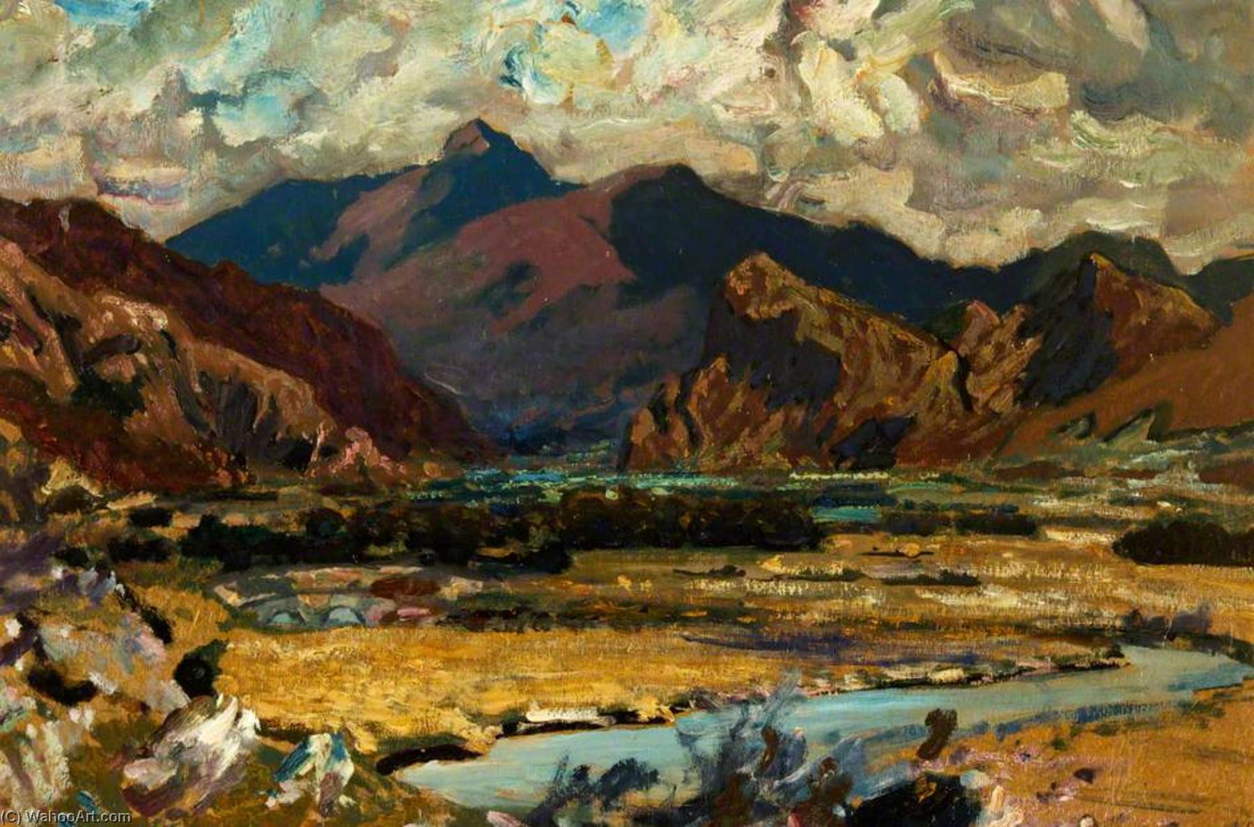 Commander Reproductions D'art Cader Idris de Christopher Williams (1873 ...