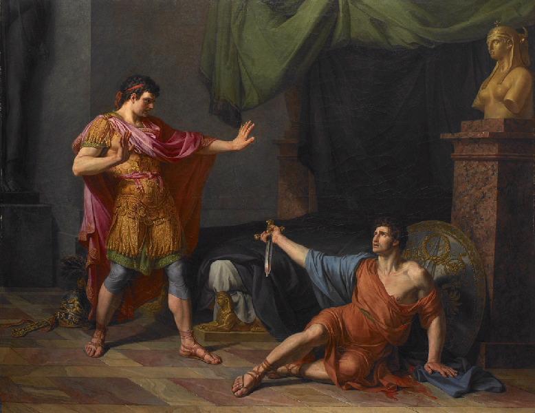 Order Artwork Replica La mort d`Antoine by Anicet Charles Gabriel ...