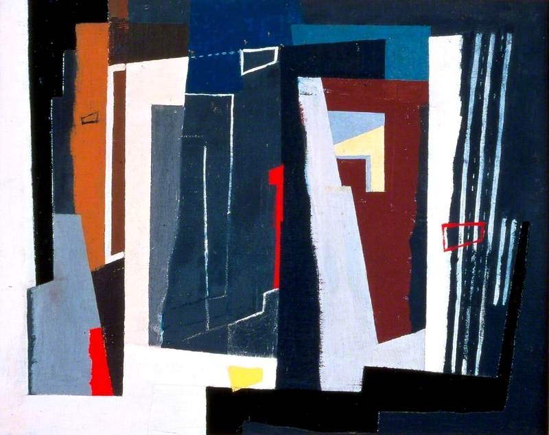Order Artwork Replica Abstract Composition, 1935 by John Piper ...