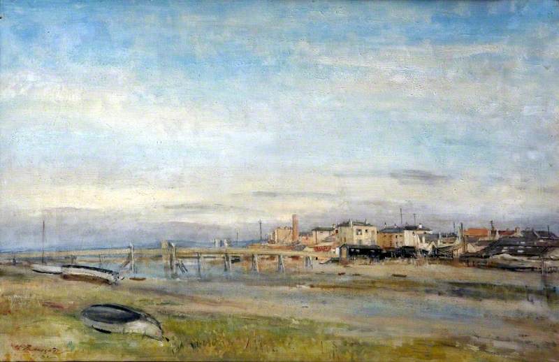 Purchase Oil Painting Replica The Boat Yard, 1921 by Walter Westley ...