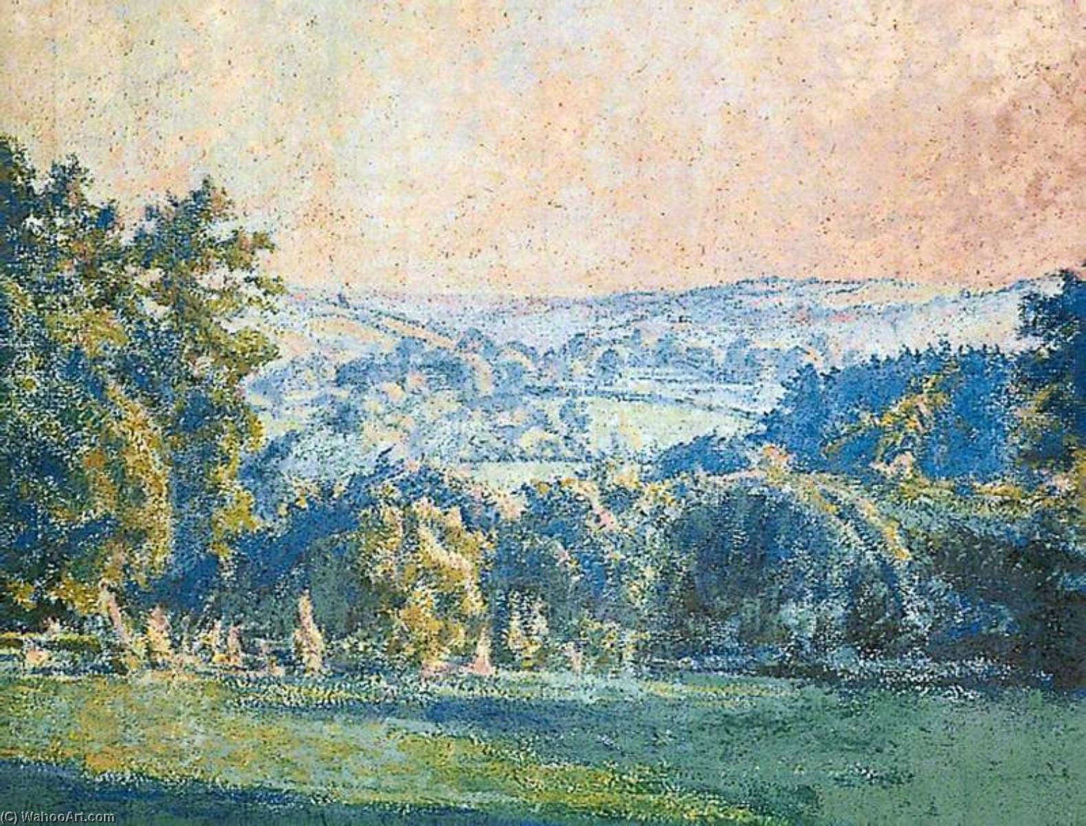 Get Art Reproductions Swainswick Valley, Bath, 1943 by Thérèse Lessore ...