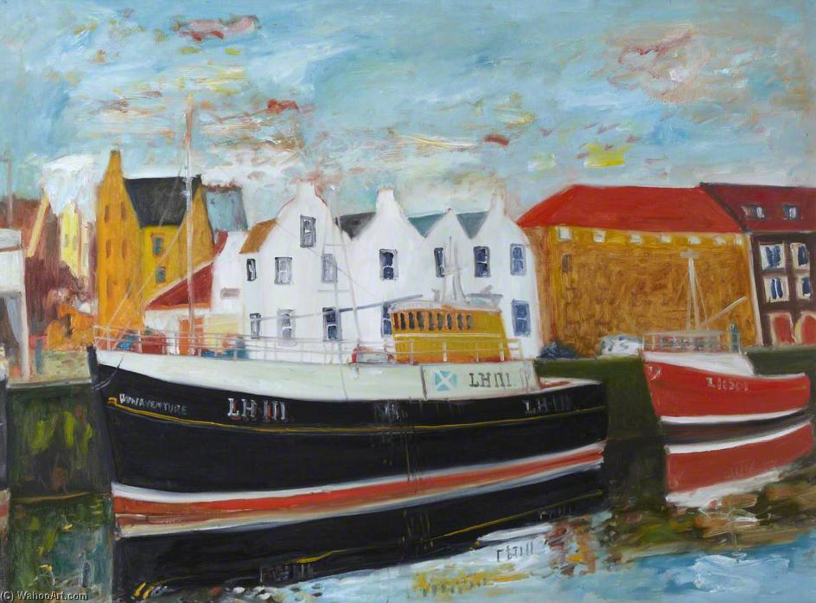 Anchored, 1999 by John Bellany (1942-2013) John Bellany | ArtsDot.com