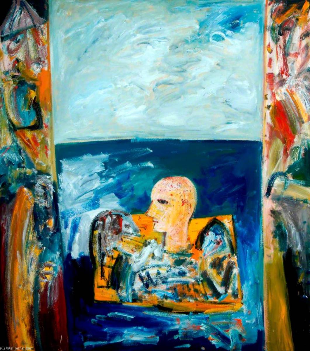 The Severed Head by John Bellany (1942-2013) John Bellany | ArtsDot.com