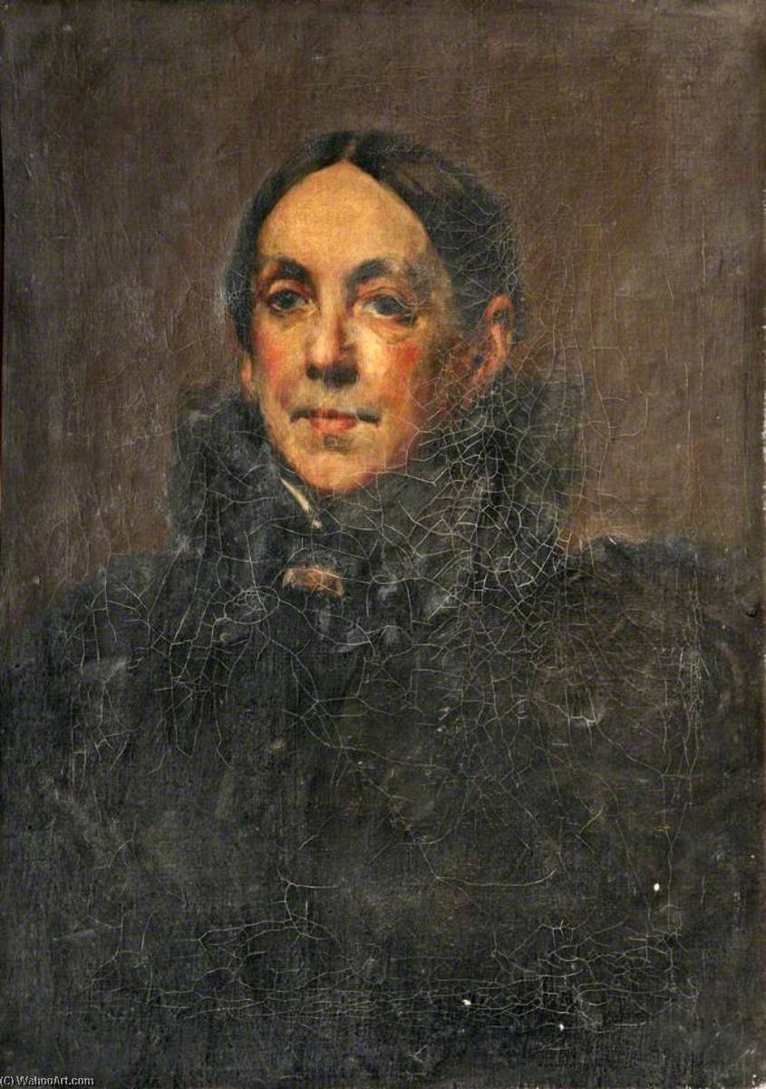 Artwork Replica An Elderly Woman, 1895 by Francis Dodd (1874-1949 ...