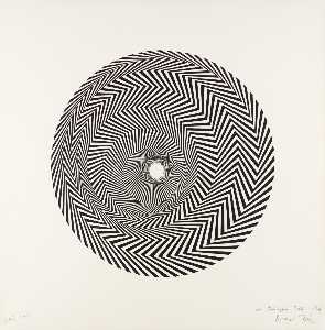 Blaze, 1964 by Bridget Riley Bridget Riley | ArtsDot.com