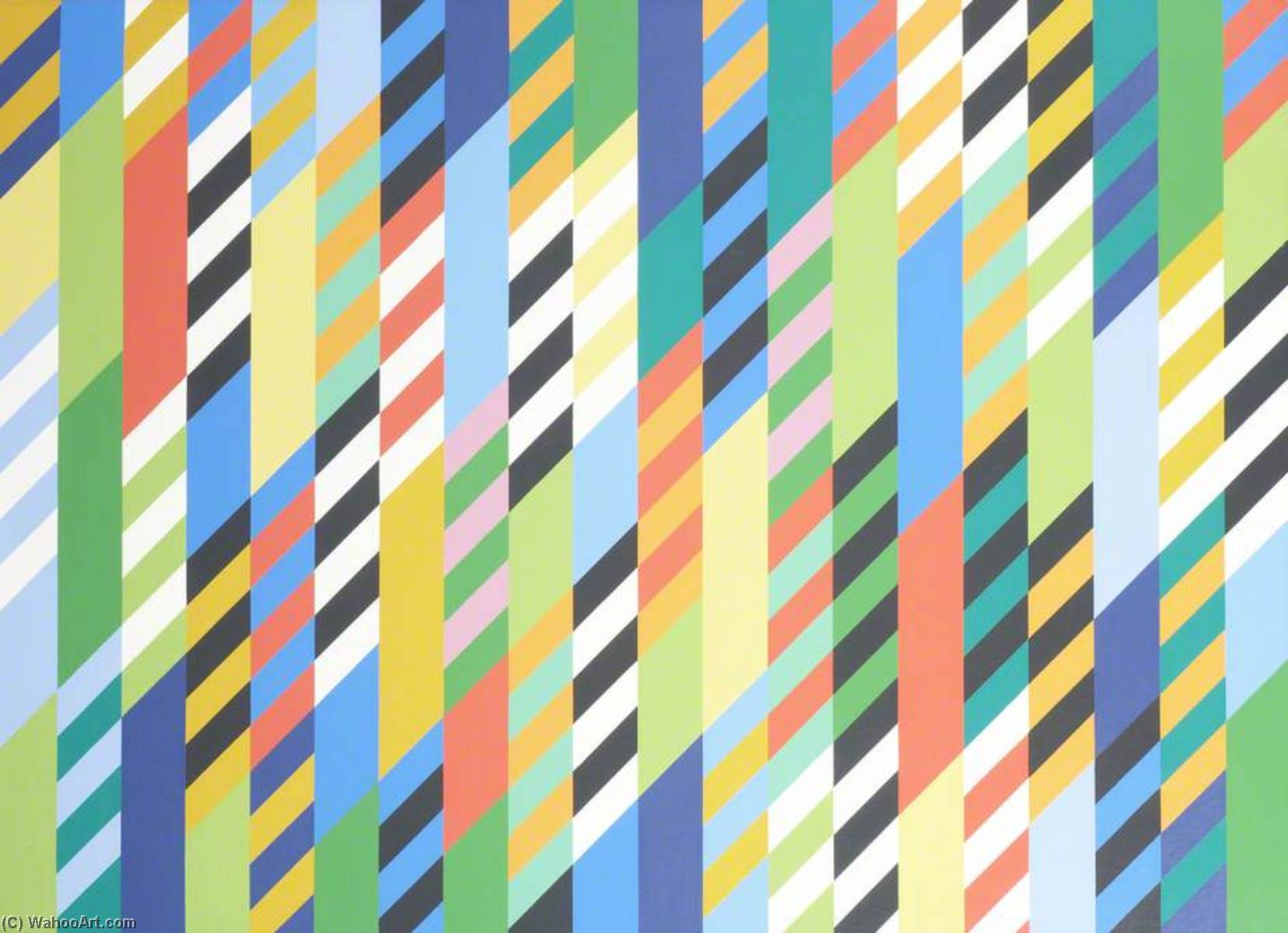 Conversation, 1992 by Bridget Riley Bridget Riley | ArtsDot.com