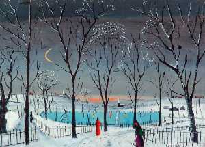 Winter by Fred Uhlman (1901-1985) Fred Uhlman | ArtsDot.com