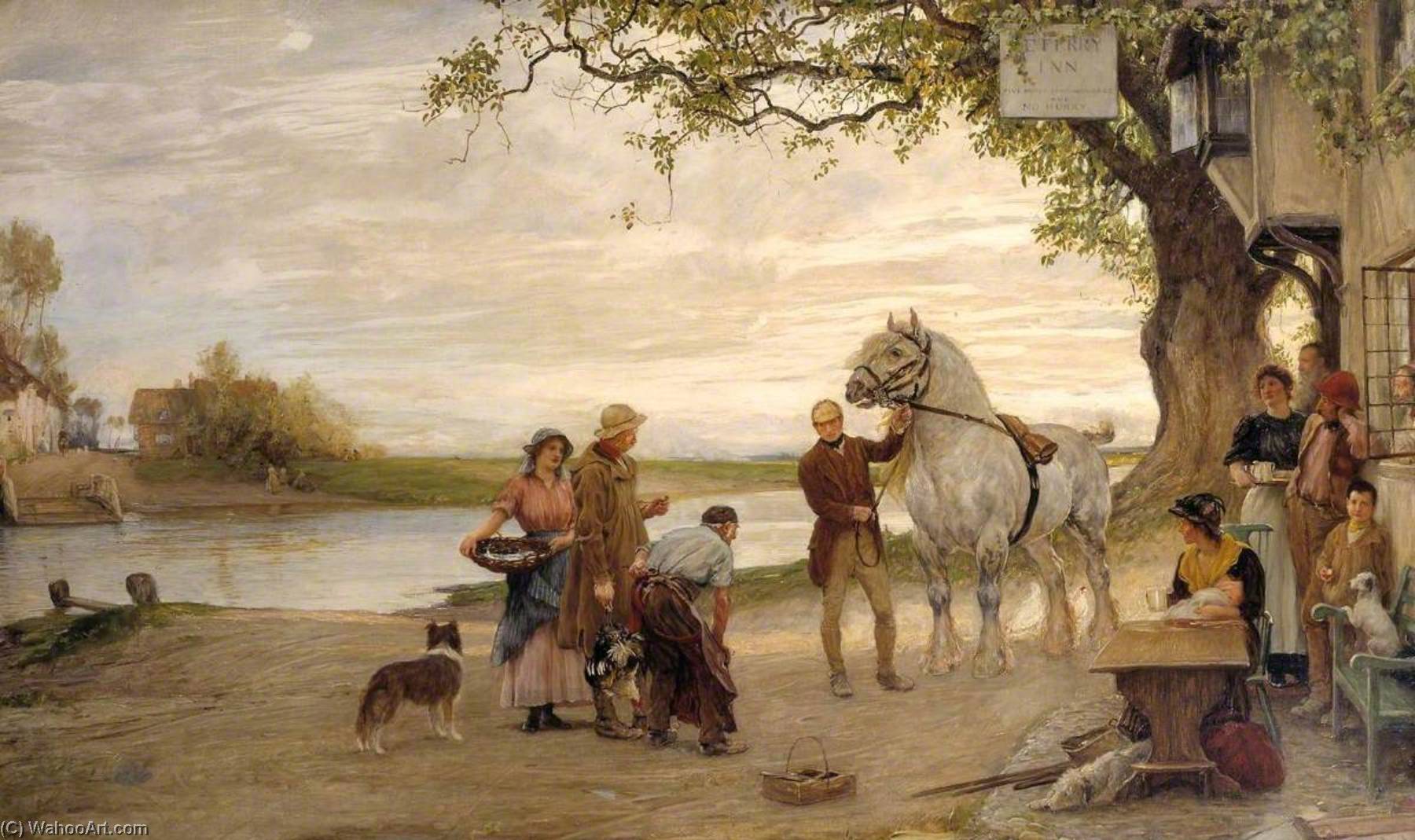 Art Reproductions The Cast Shoe, 1890 by Robert Walker | ArtsDot.com