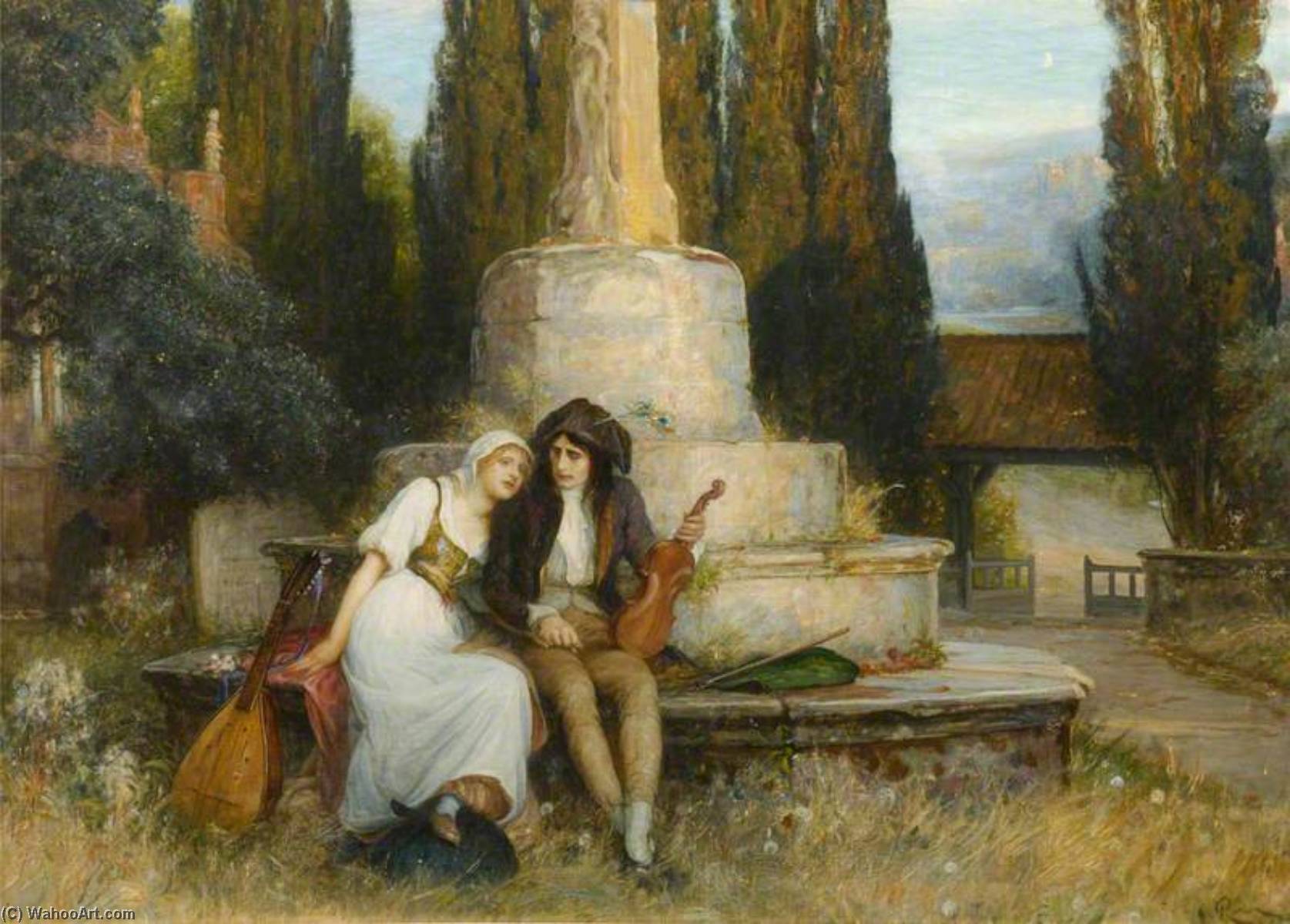 Get Art Reproductions Strollers` Reverie, 1904 by Robert Walker Macbeth ...