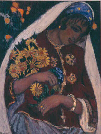 Commander Reproductions D'art Femmes aux Marguerites de André Sureda ...