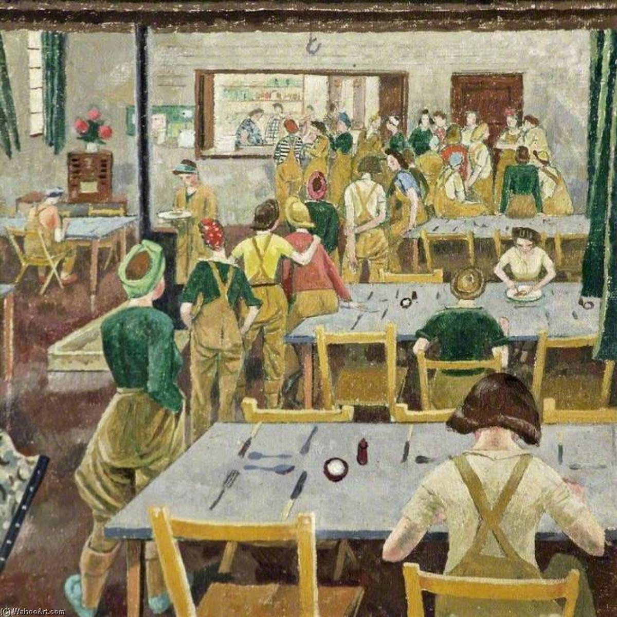 Reproductions De Qualité Musée Women`s Land Army Hostel, 1939 de Evelyn ...