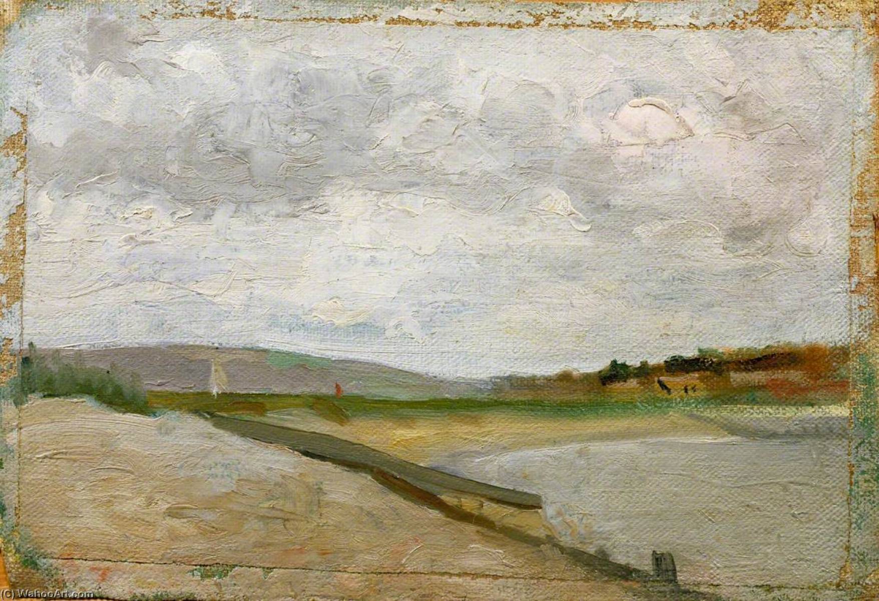 Get Paintings Reproductions Sea and Beach, 1910 by Isaac Rosenberg ...