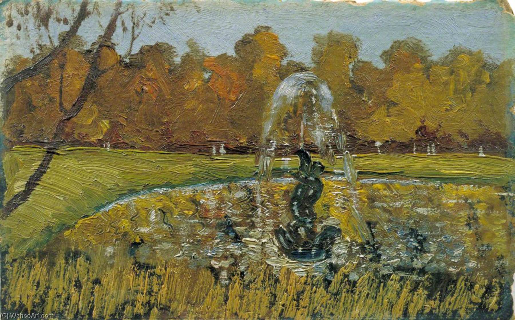 Order Artwork Replica The Fountain, 1911 by Isaac Rosenberg (1890-1918 ...