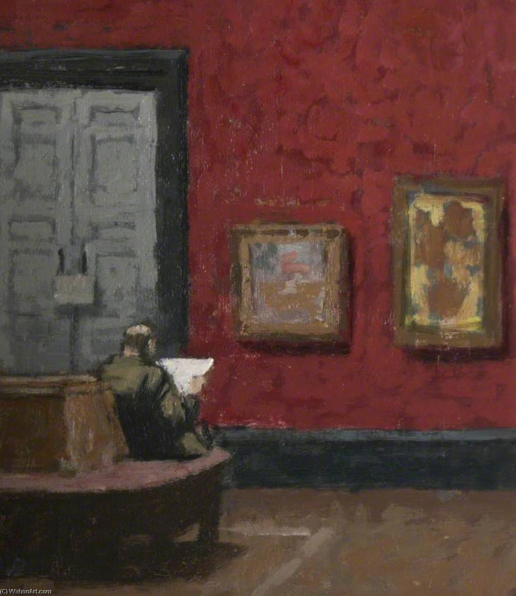 National Gallery by Bernard Dunstan (1920-2017, United Kingdom) Bernard ...