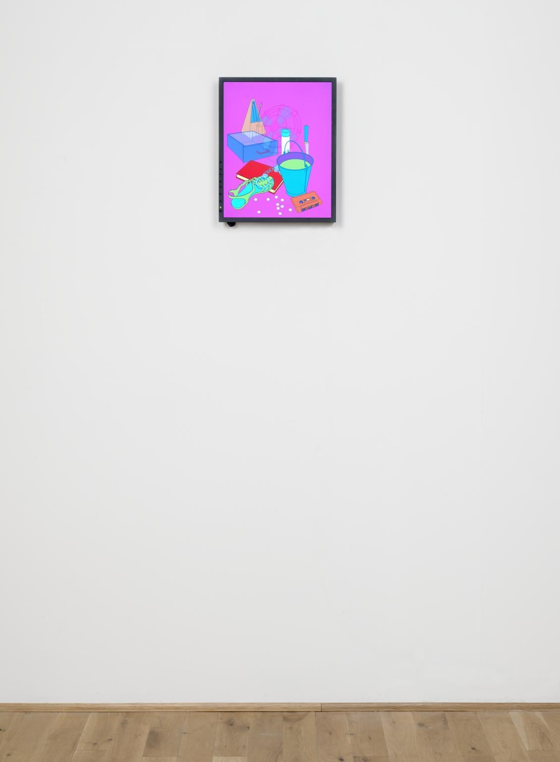 Becoming, 2003 by Michael Craig Martin Michael Craig Martin | ArtsDot.com