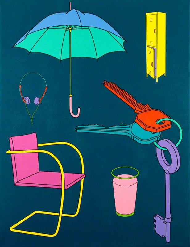 Untitled, 1998 by Michael Craig Martin Michael Craig Martin | ArtsDot.com