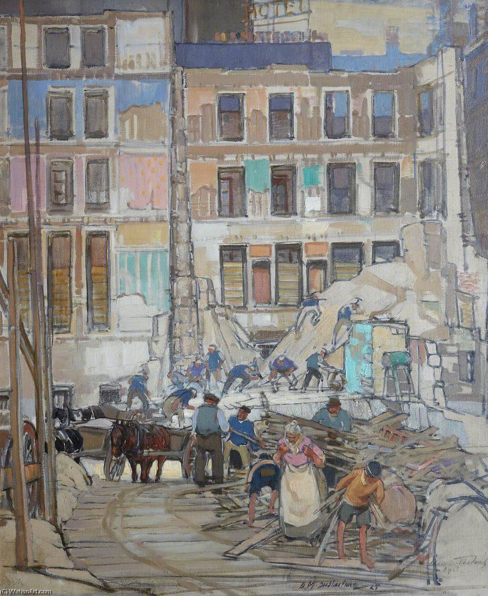 Order Artwork Replica The Demolition of the Crown Hotel, Edinburgh ...