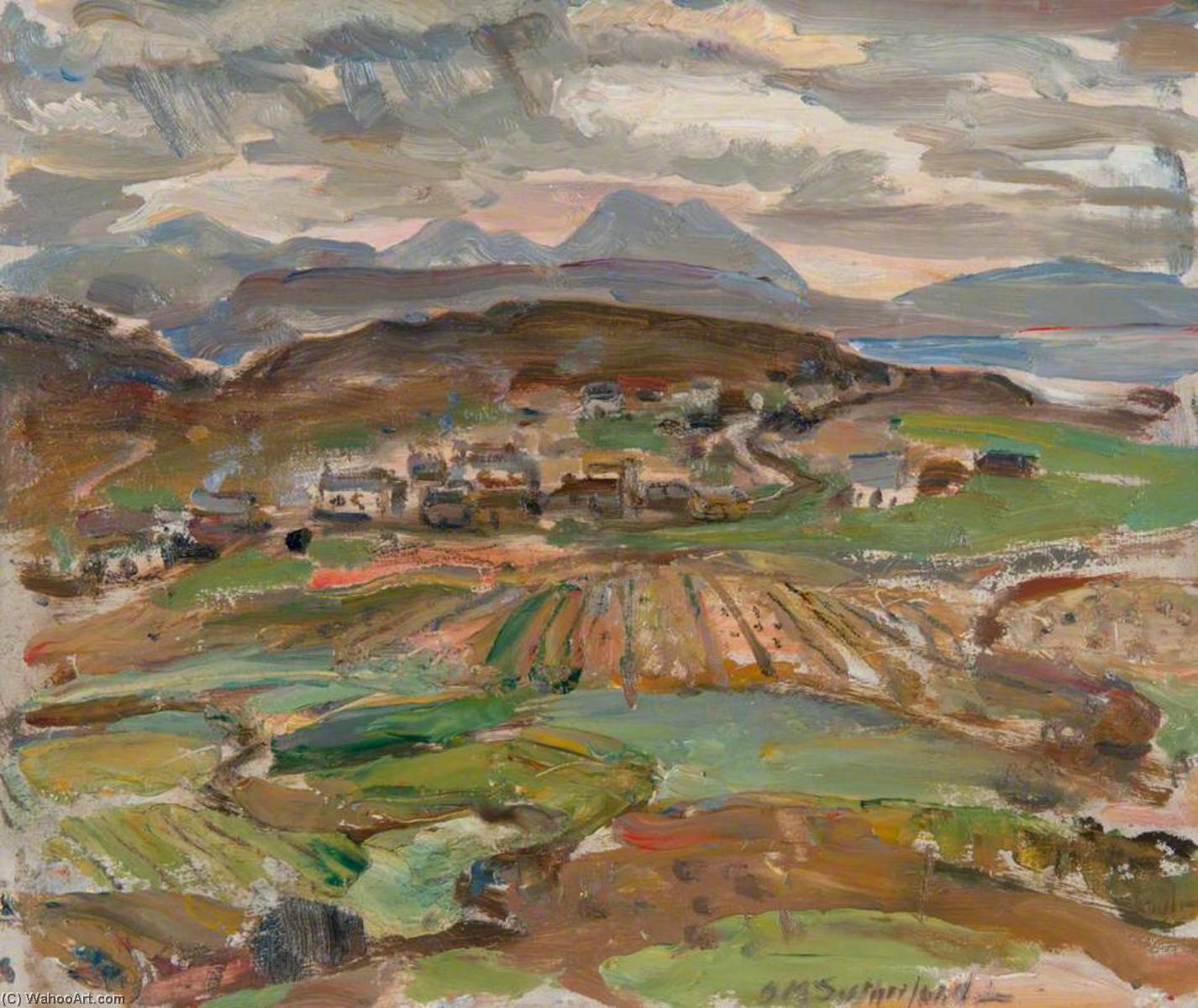 Order Artwork Replica Drambuie, Wester Ross (recto) by David Macbeth ...