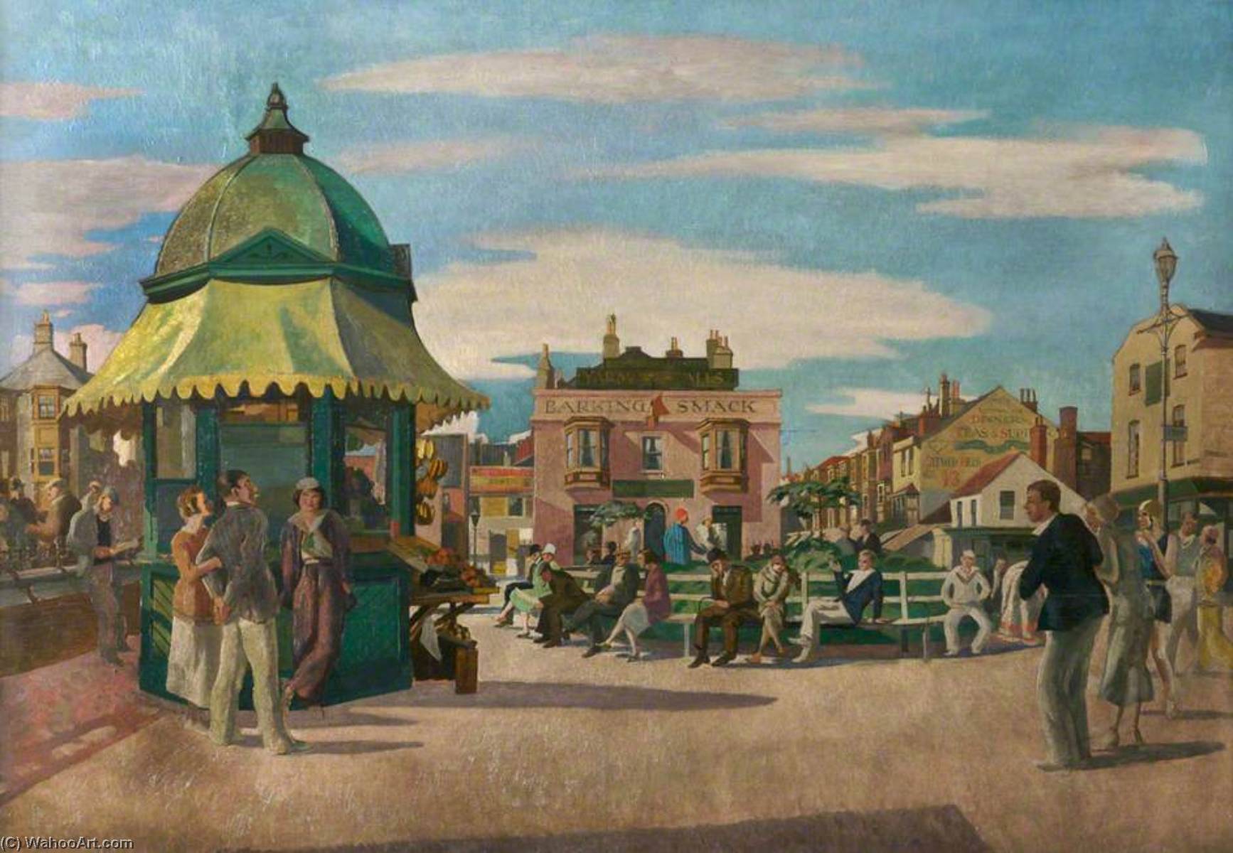 Purchase Oil Painting Replica Great Yarmouth, Norfolk, 1932 by Harry ...